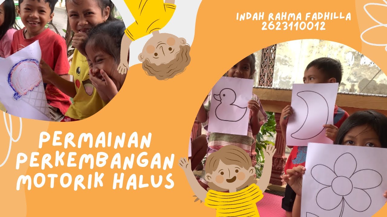 PERMAINAN PERKEMBANGAN MOTORIK HALUS PADA ANAK USIA DINI - YouTube