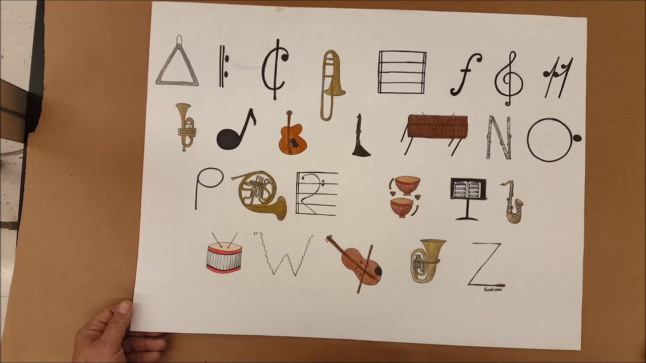 Alphabet Project: Intro, Sketch, and Final - YouTube