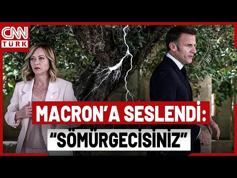 Avrupa’da Diplomatik Restleşme! Meloni'den, Macron'a: \