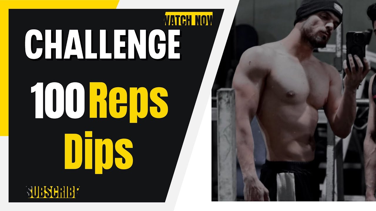 I Tried The 100 Dips challenge - YouTube