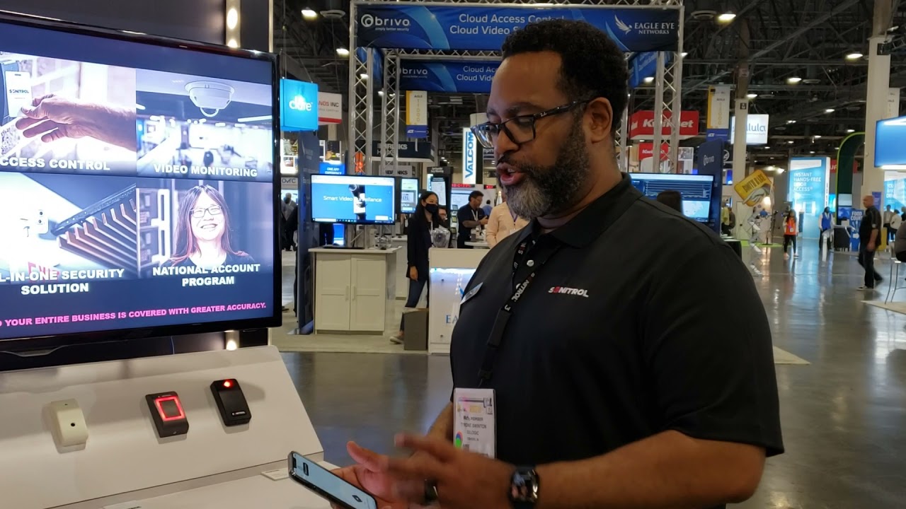 Sonitrol BlueTooth Reader at ISC West 2021 - YouTube
