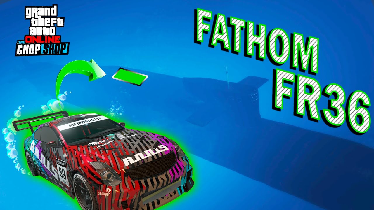 ПОДВОДНЫЙ УГОН FATHOM FR36 c ПОДВОДНОЙ ЛОДКИ!!! ЭТО РЕАЛЬНО!!! 🤿 GTA ...