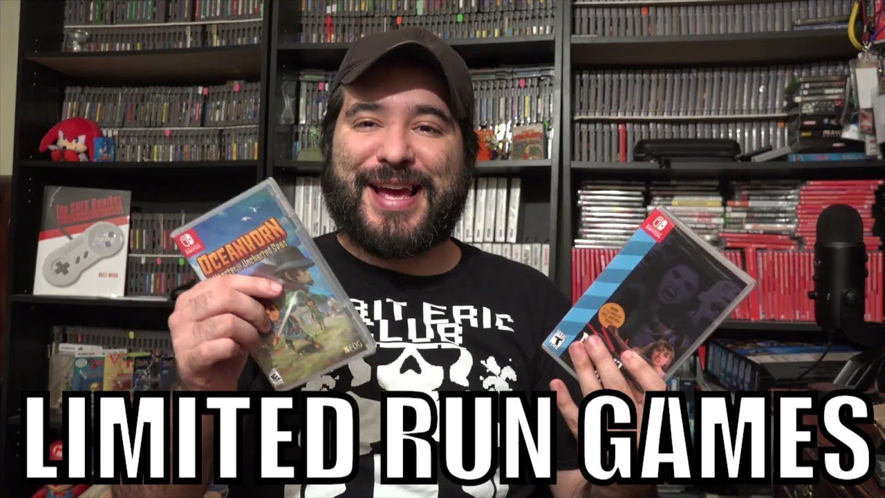 Nintendo Switch Limited Run GAMES!! | 8-Bit Eric - YouTube