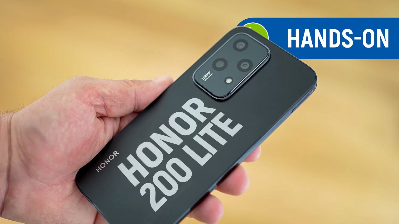 HONOR 200 LITE é o IPHONE ACESSÍVEL com ILHA DINÂMICA e CÂMERA de 108 ...