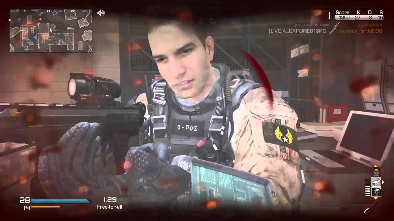 Call of Duty® Ghosts on one mf - YouTube