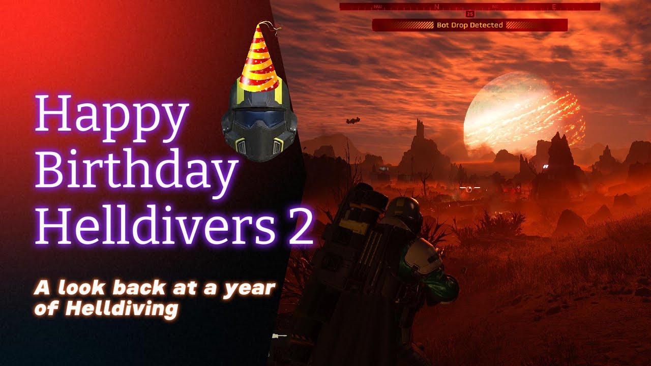 Happy Birthday Helldivers 2: A look back at a legendary year - YouTube