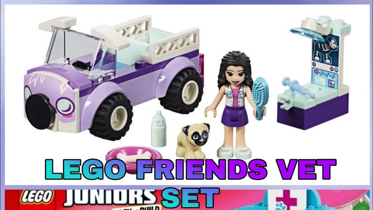 Lego friend's vet set // dog gets......... - YouTube