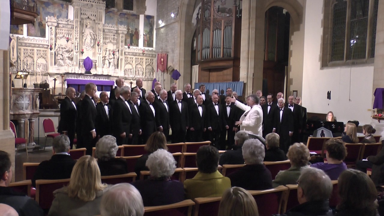 Treverva Male Voice Choir All Saints Falmouth The Gypsy - YouTube