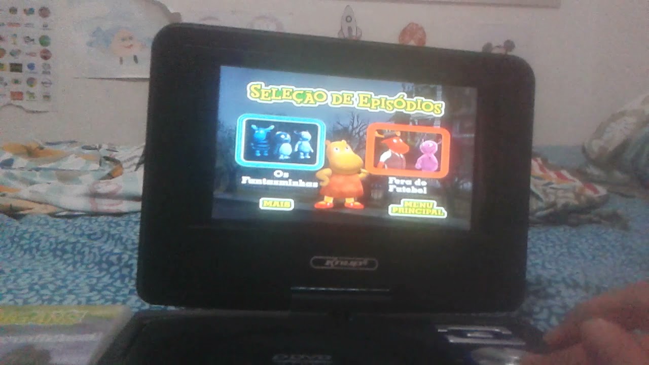 Backyardigans Os Fantasminha DVD MENU Marcelo - YouTube