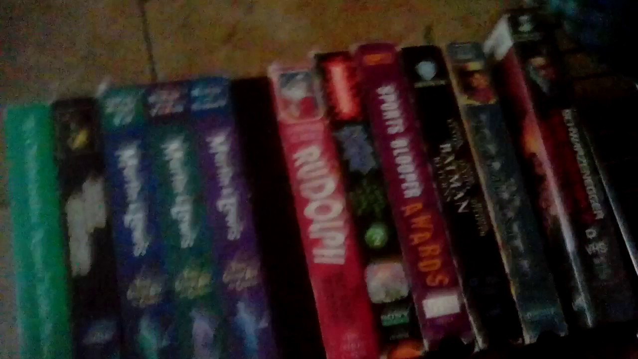 My Random VHS Collection 2017 Edition (Part 1) - YouTube