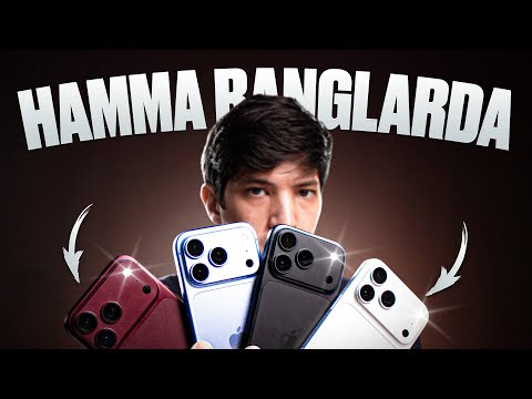 iPhone 18 Pro - Barcha ranglarda | Qaysi rangni tanlash kerak?