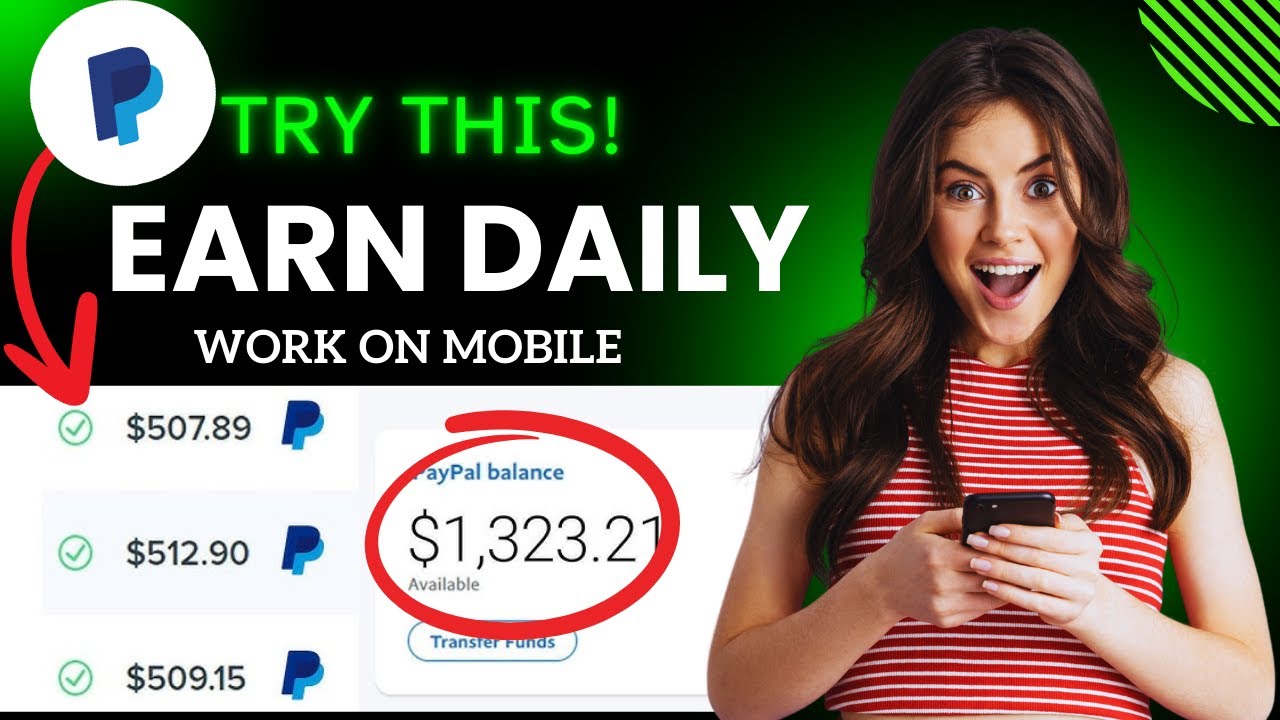 Earn Money Online DAILY with EASY JOBS at Home - YouTube