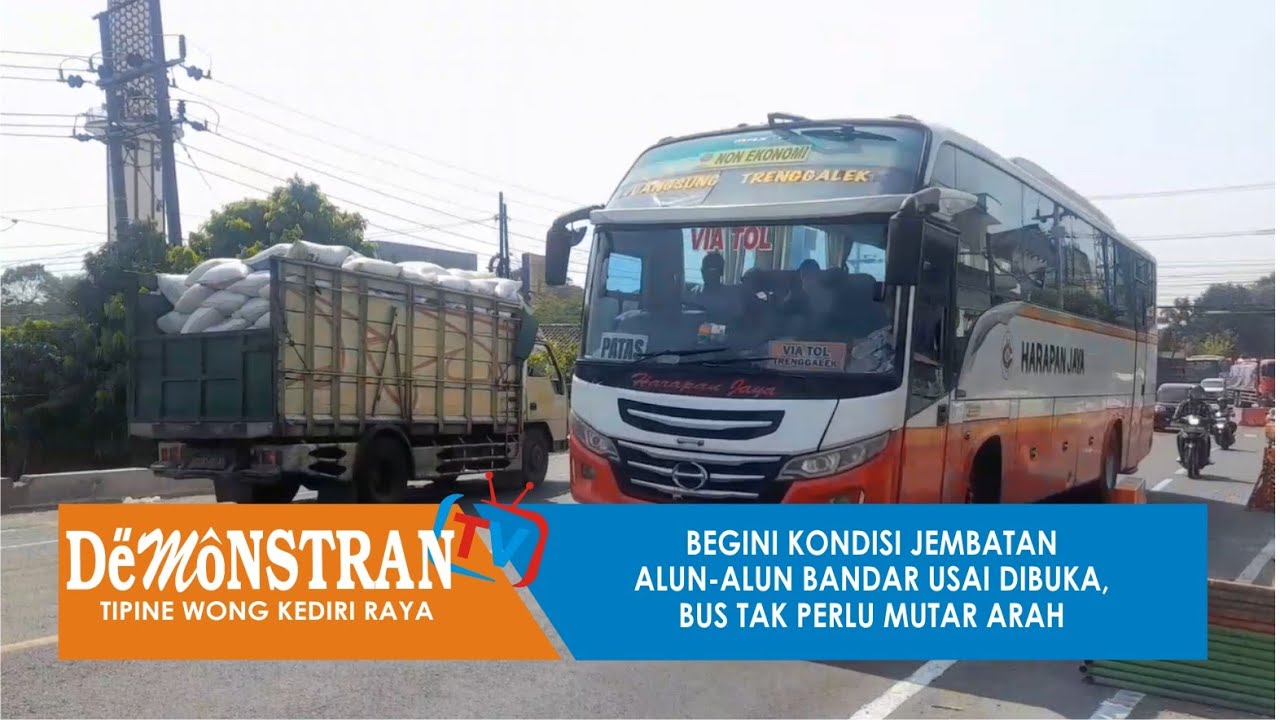 Begini Kondisi Jembatan Alun-alun Bandar Usai Dibuka, Bus Tak Perlu ...