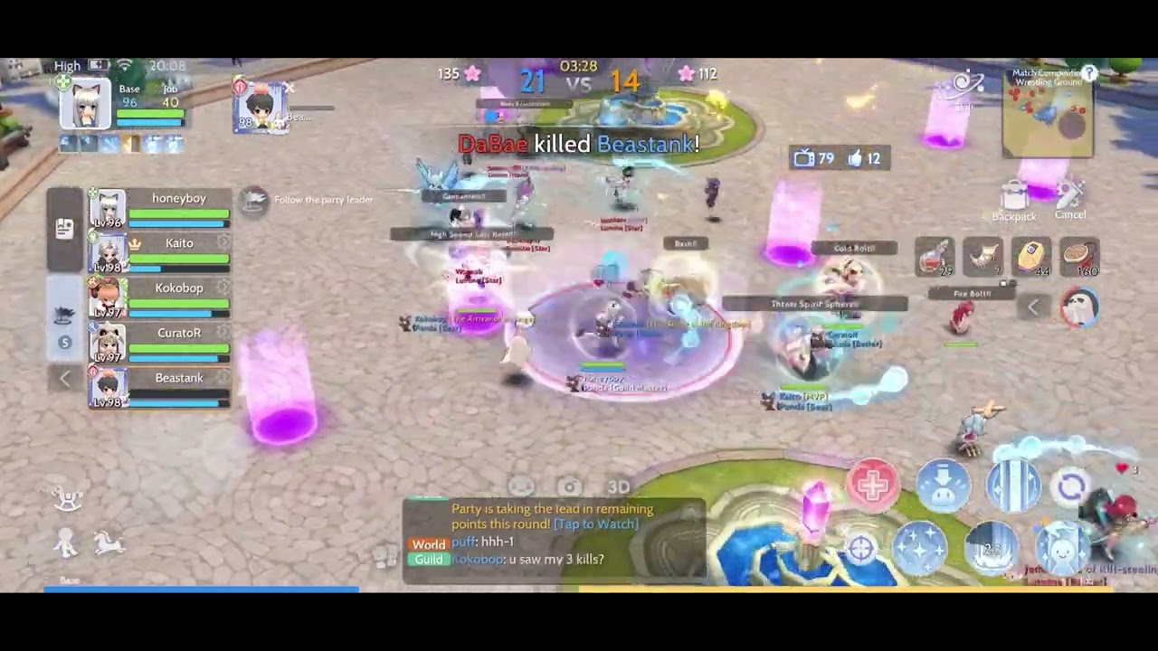 [ragnarok origin] gvg panda vs lumina match 2 05/11/22 - YouTube