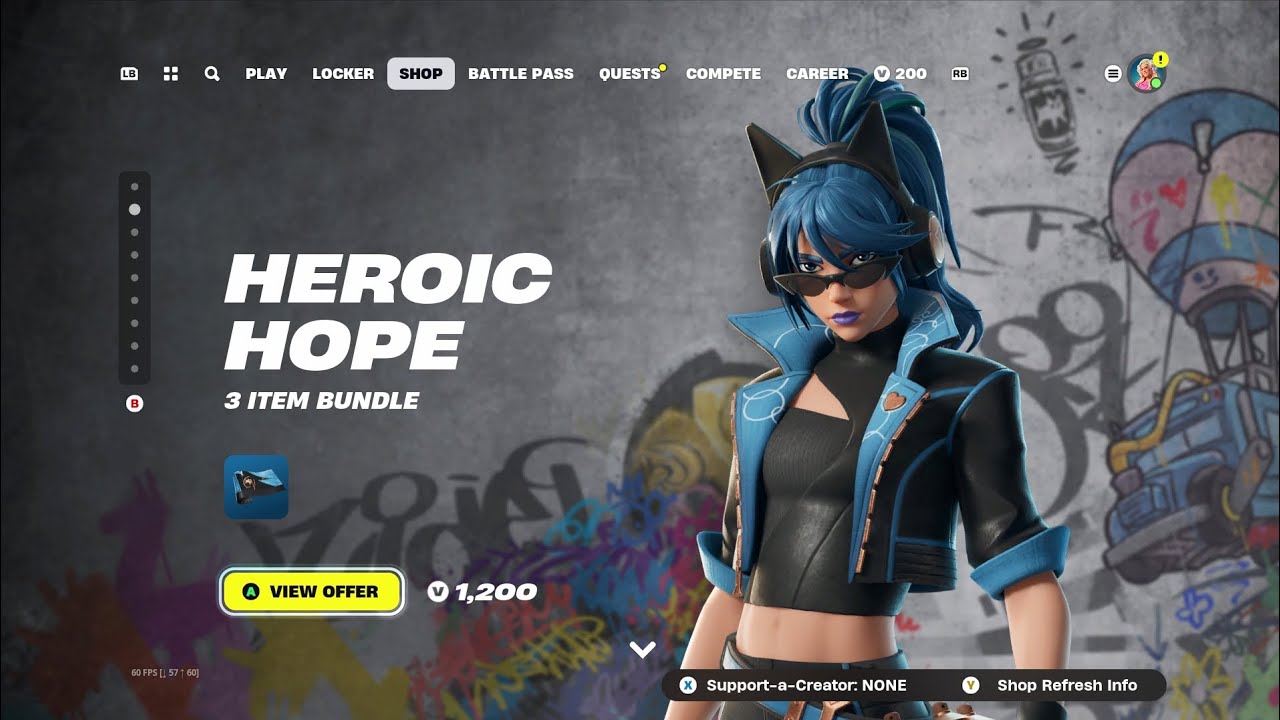 New "Heroic Hope" Skin!! |Fortnite Item Shop| (August 17, 2024) - YouTube