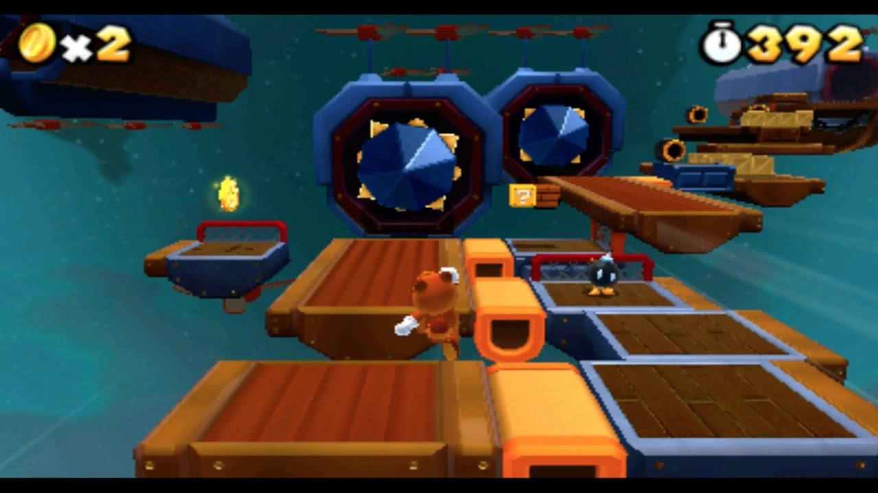 Super Mario 3D Land: World 3-Airship [1080 HD] - YouTube