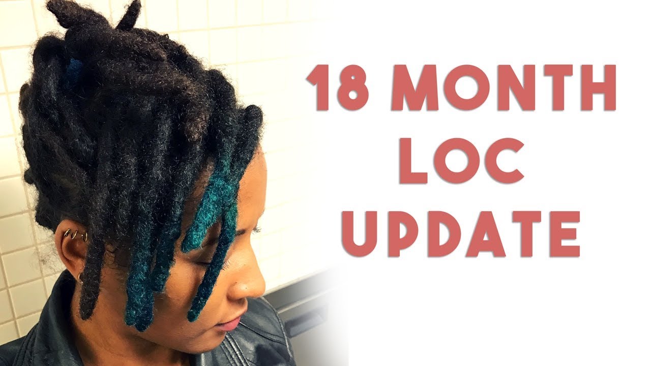 MAJOR changes | 18 Month Thick Locs Update - YouTube