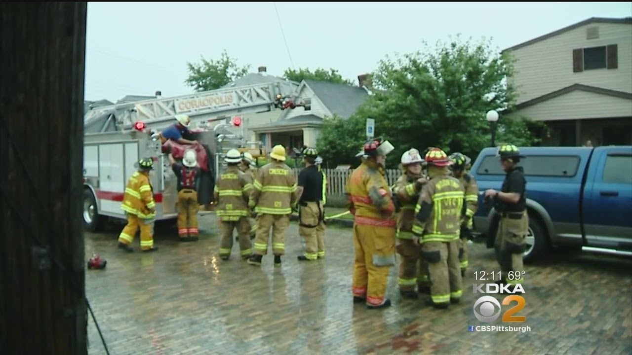 Coraopolis House Fire Leaves 1 Man Dead - YouTube