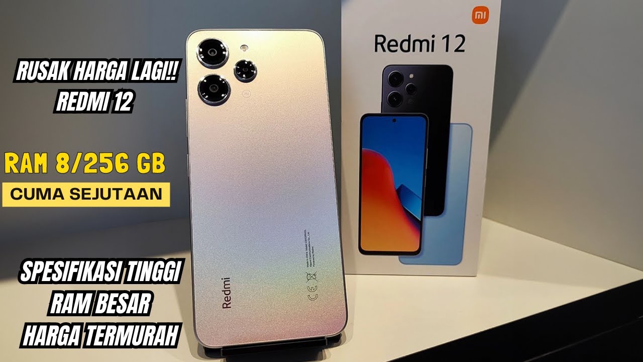 ANCUR SEMUA BRAND LAIN !! REDMI 12 RESMI CUMA SEJUTAAN AJA | INILAH ...