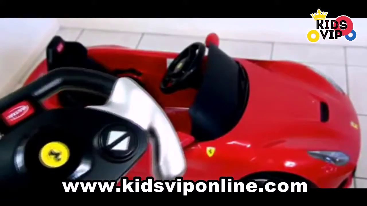 KIDSVIP Ferrari Ride On Car for Kids And Toddlers Assembly Tutorial ...