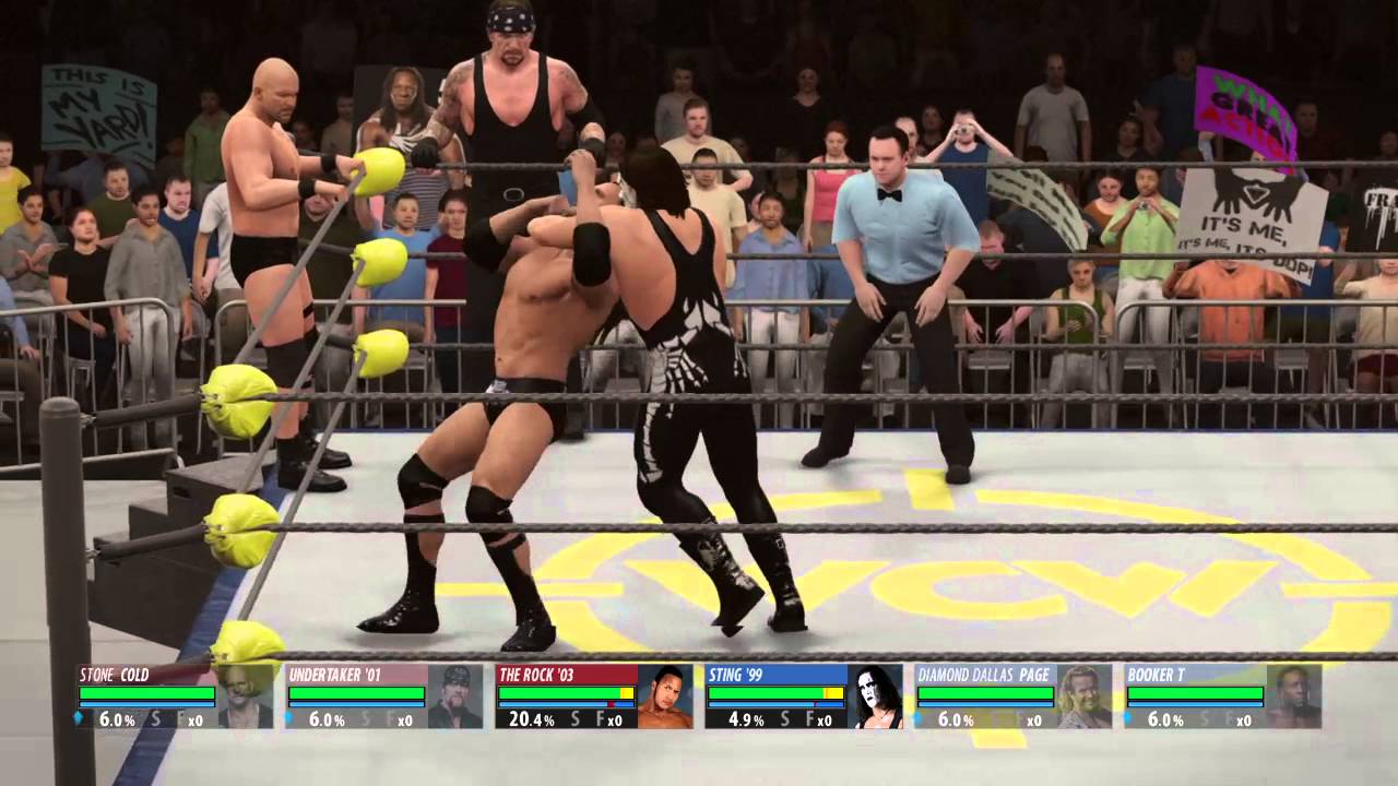 Wwe vs wcw part 1 - YouTube