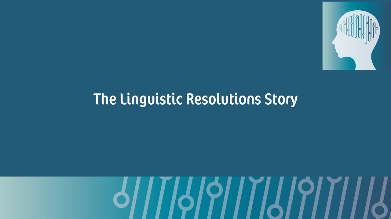 The Linguistic Resolutions Story - YouTube