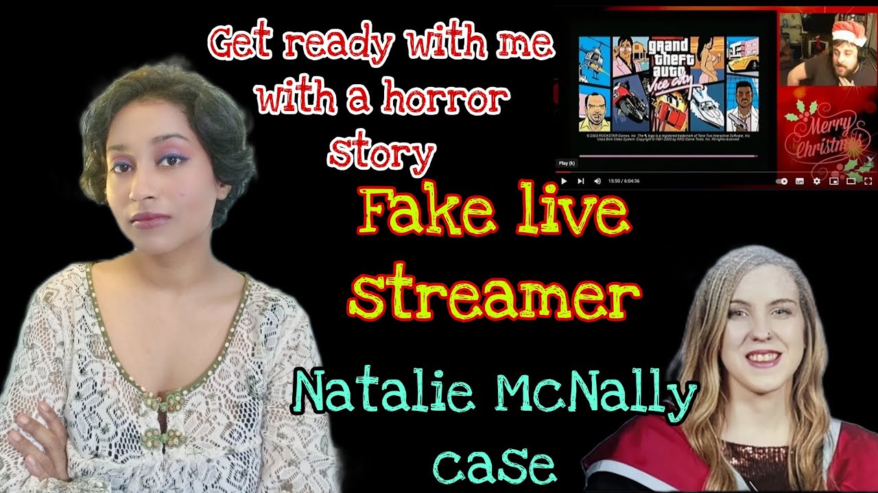Fake live streamer story | Get ready with me with a horror story ...