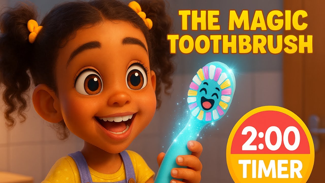 Ari's Magical Toothbrush Adventure! - YouTube