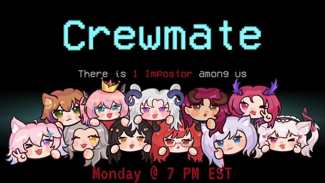 [18+ Vtuber] | Everyone Is Sus | Big Vtuber Collab w/ 10 Lovely Ladies ...