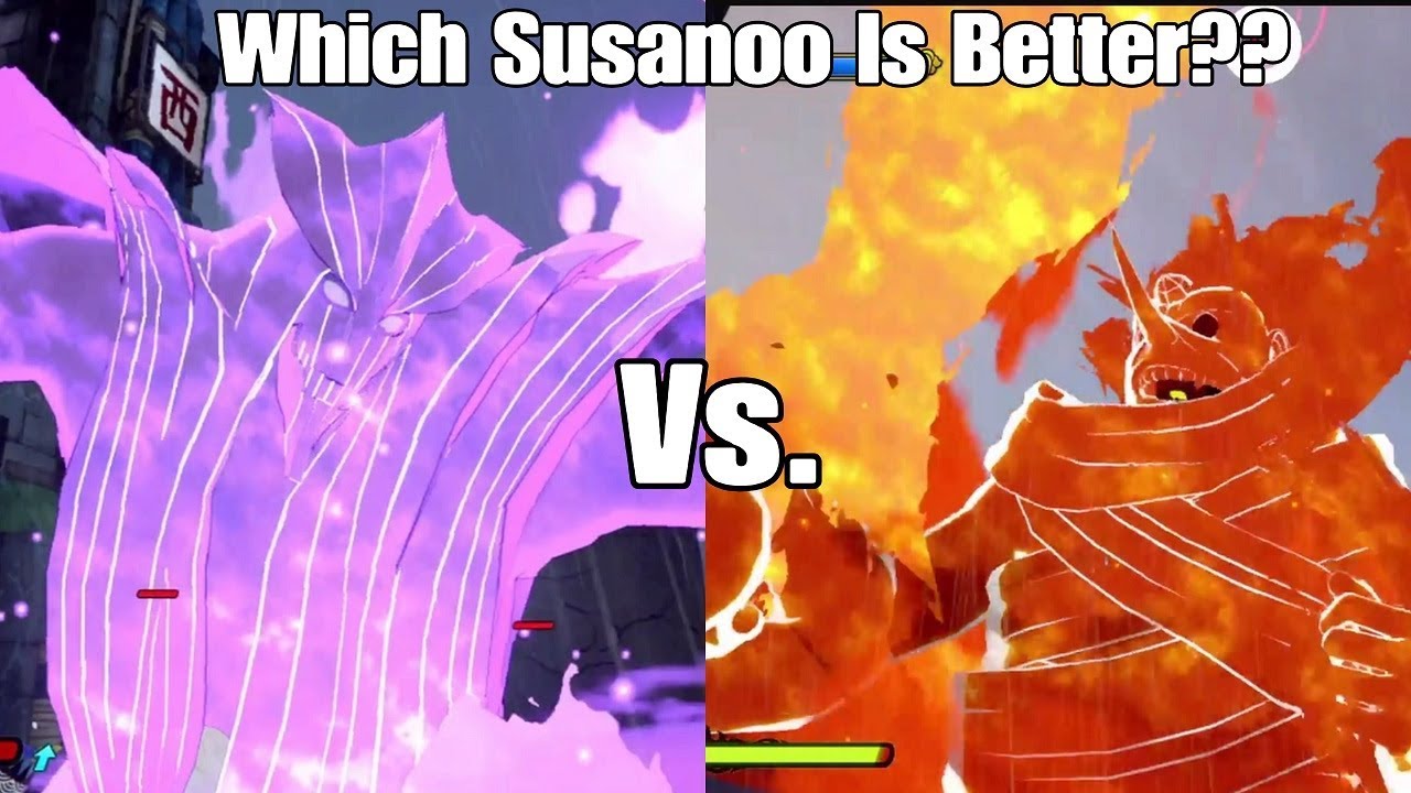 Naruto To Boruto Shinobi Striker Susanoo Jutsu Breakdown/Test! Which ...