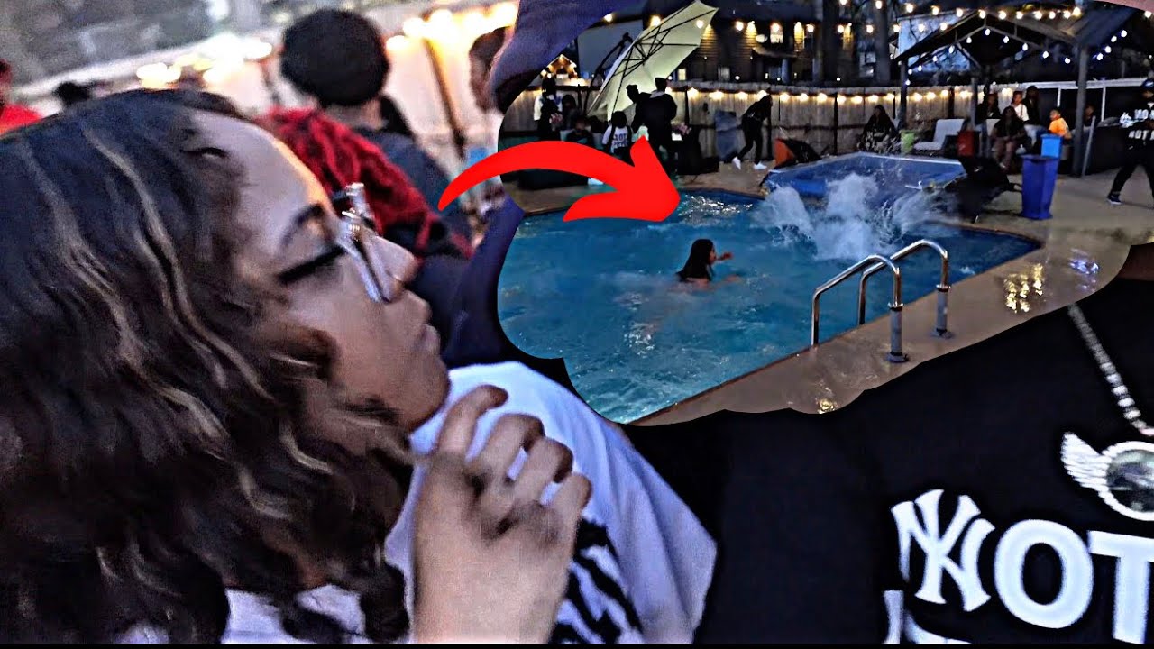 She Fell in the Pool 😭 | Birthday Party Vlog Gone Wild - YouTube