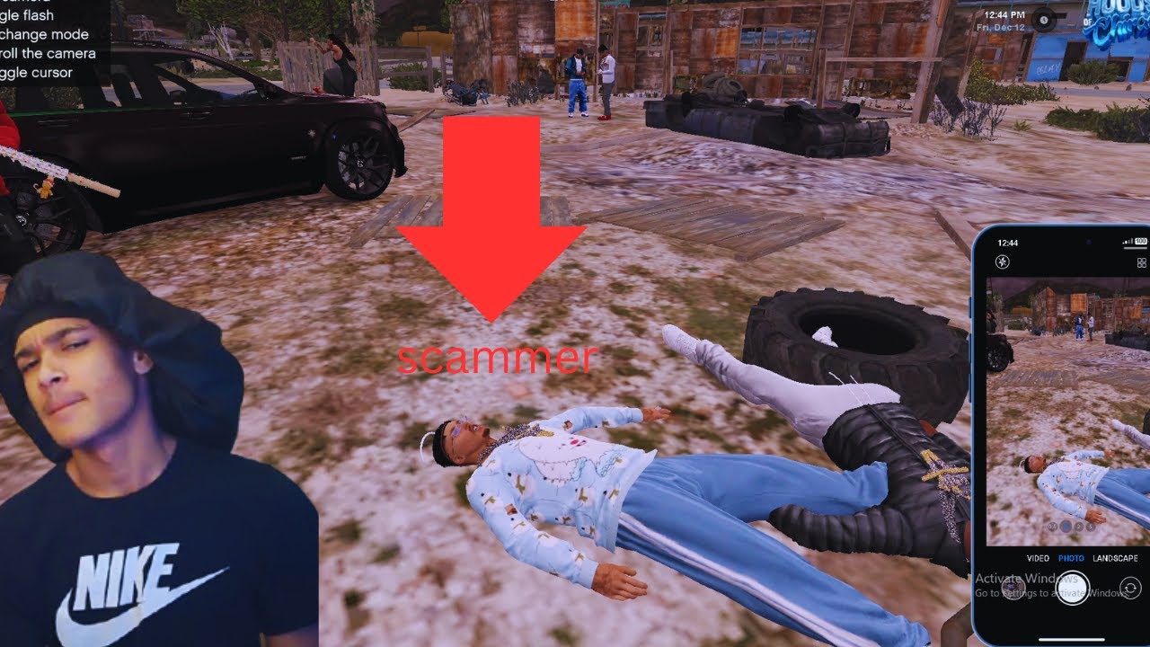 we SPAM killed scammer in the city - YouTube