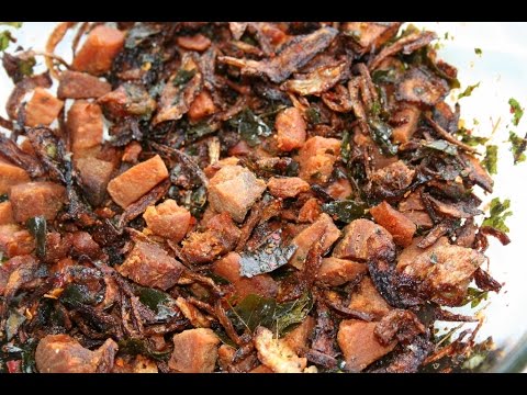 SRI LANKAN DRY FISH FRY RECIPE | ENGLISH| KARAWALA BADUMA - YouTube