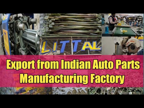 Indian Auto Parts Manufacturing Factory Visit - YouTube