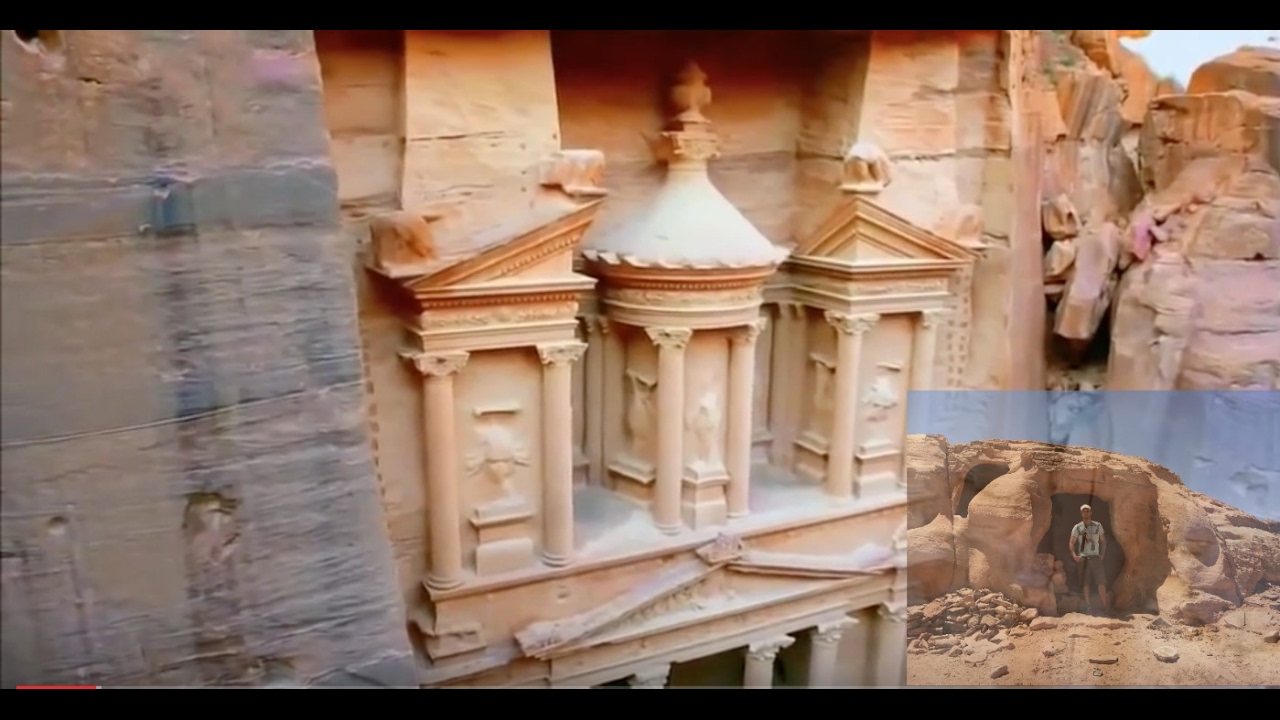 Petra Jordan amazing View from above - YouTube