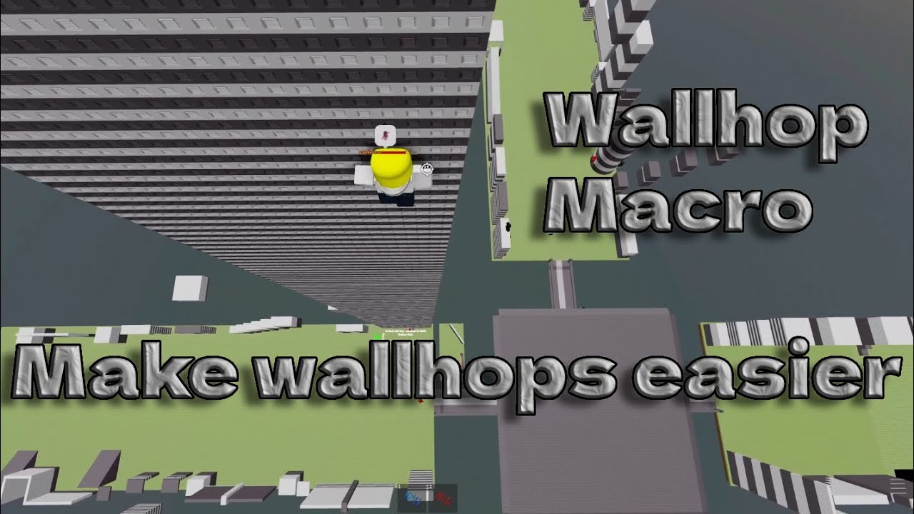 How to Wallhop better in Roblox (Works in any Game) - YouTube