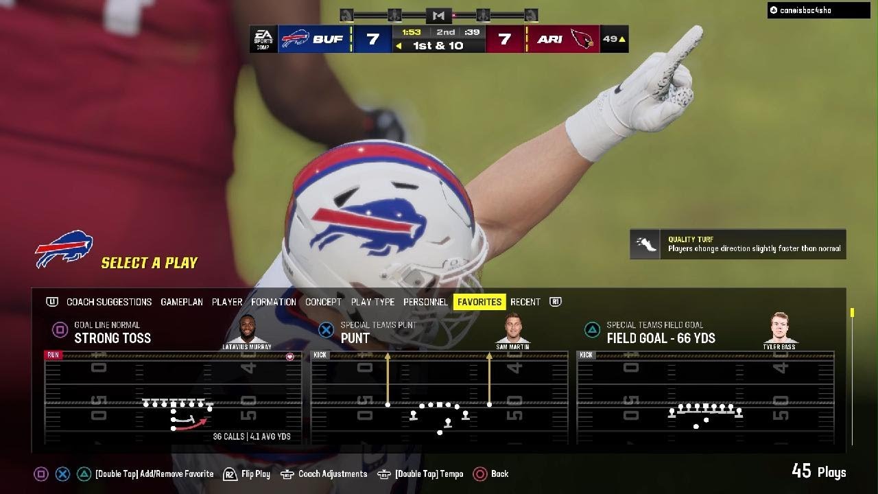 Josh Allen Running To His Right & Throwing To His Left - YouTube
