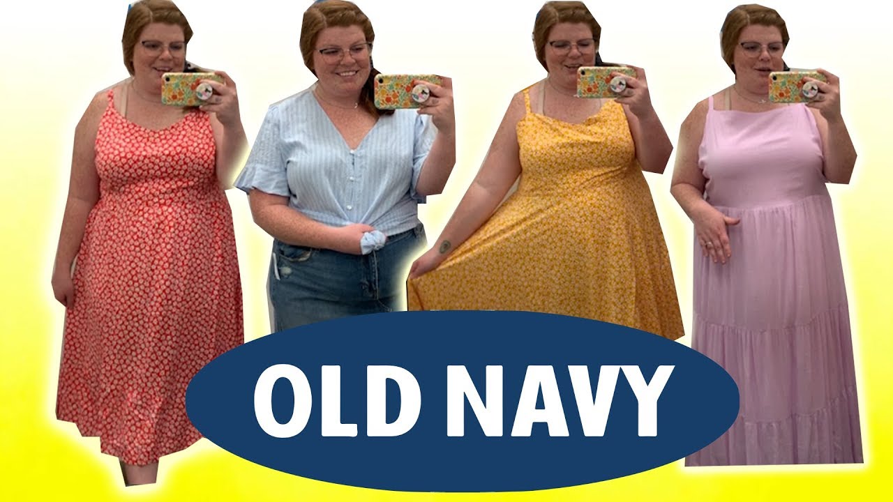 OLD NAVY PLUS SIZE TRY ON HAUL - YouTube