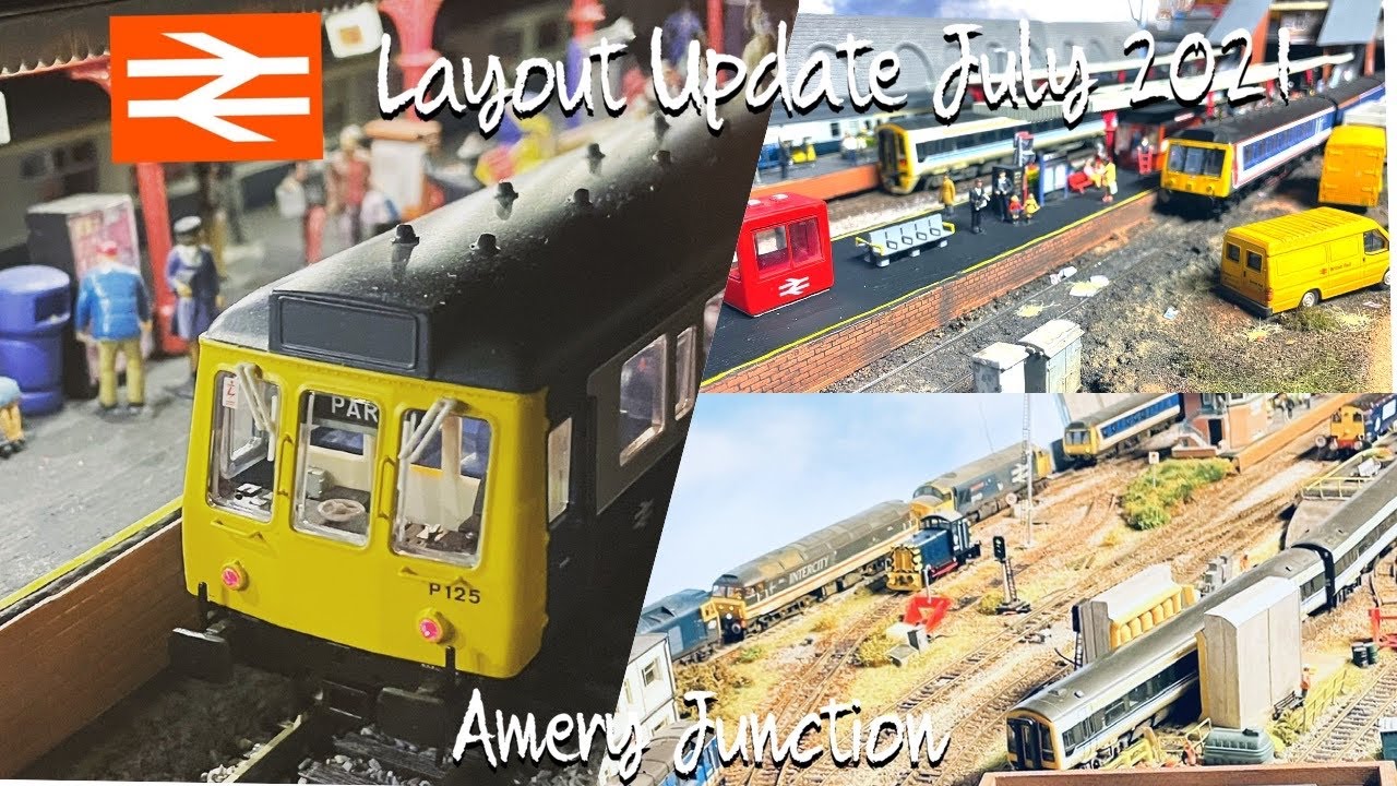 Loft Model Railway Layout Update July 2021 - Summer Improvements ...