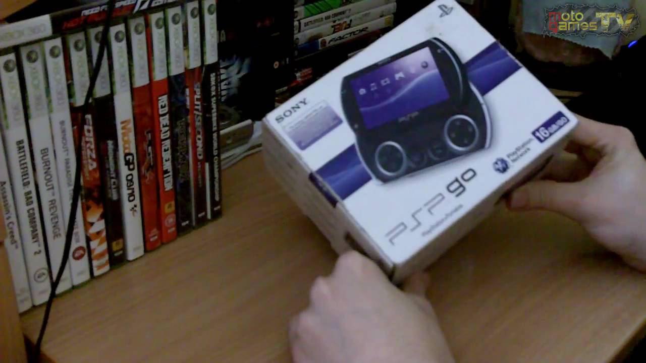 MotoGramy Odcinek 19 - Weekend z PSP GO! - Unboxing - YouTube