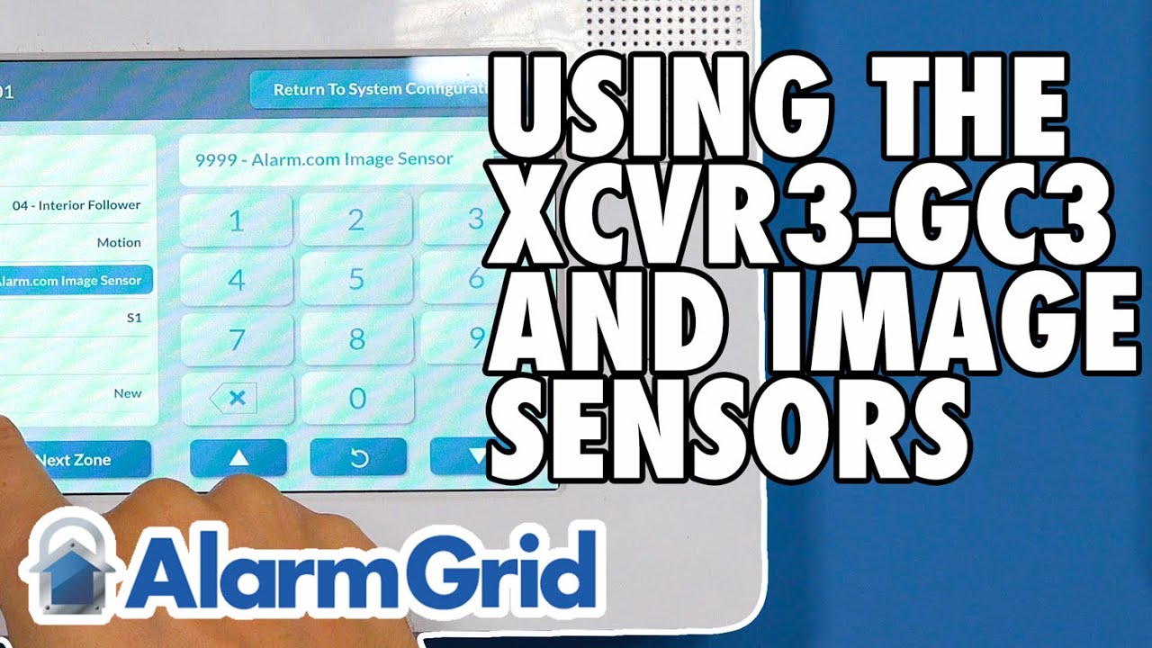 2GIG GC3e: Enrolling an Image Sensor - YouTube