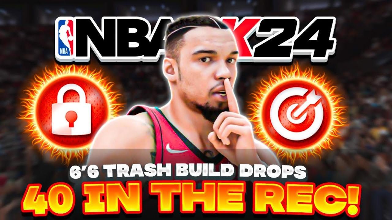 6’6 “TRASH BUILD'' DROPS 40 IN THE REC ON NBA 2K NEXT GEN! - YouTube