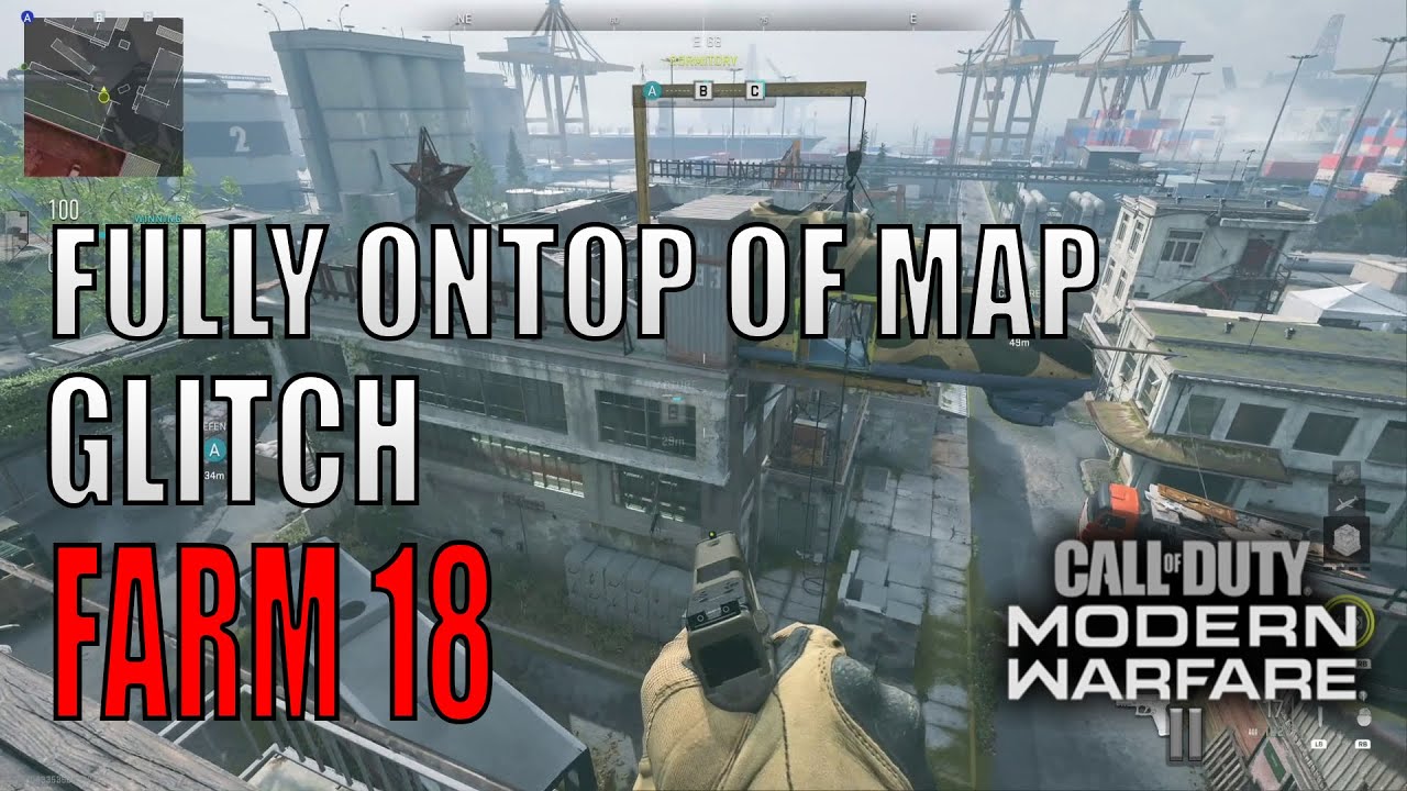 *PATCHED* Fully Ontop Of Map Glitch On Farm 18 - COD: Modern Warfare II ...
