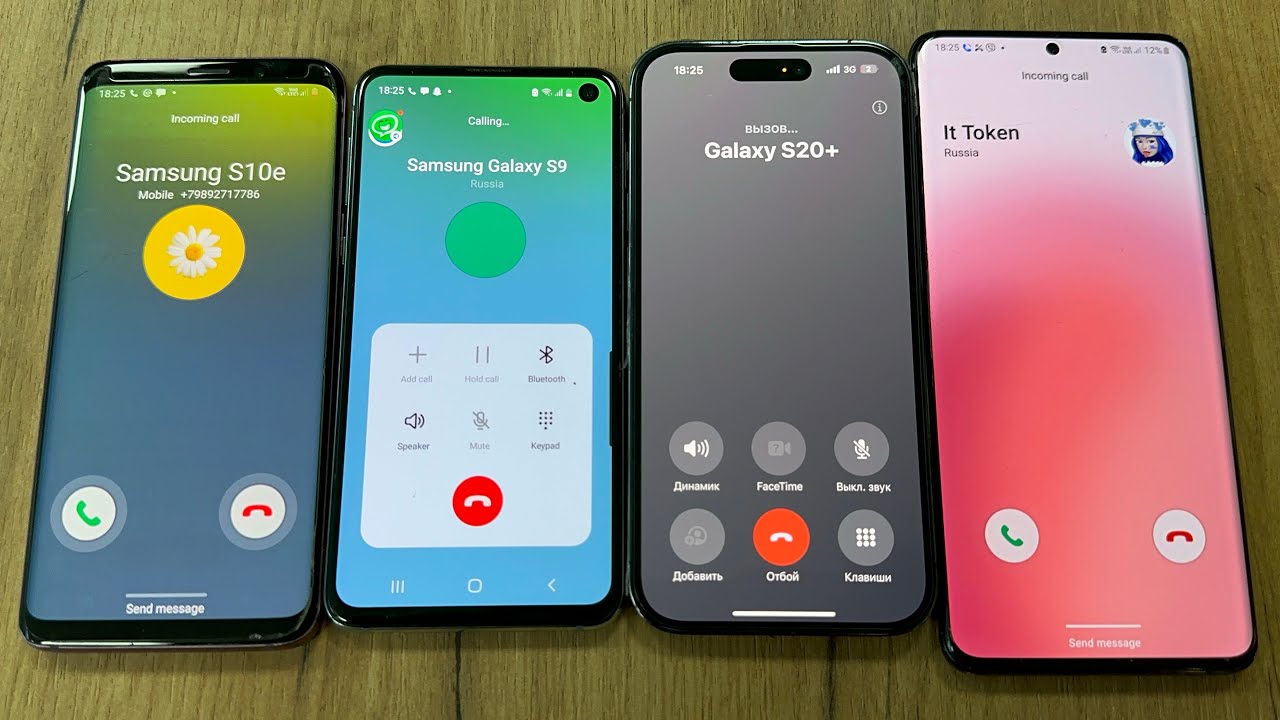 Incoming Calls + Outgoing Calling Samsung Galaxy S8 S10 mini S20 ...