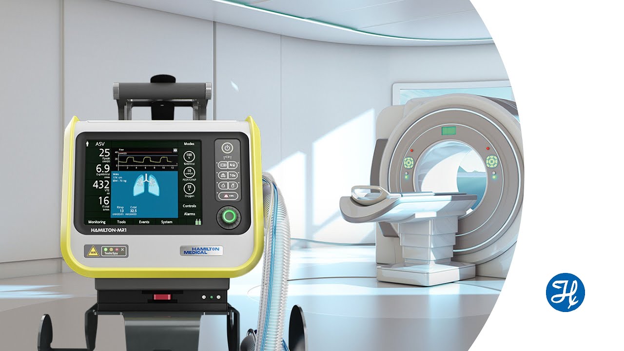 HAMILTON-MR1 | How to set up the ventilator SW 3.0.x - YouTube