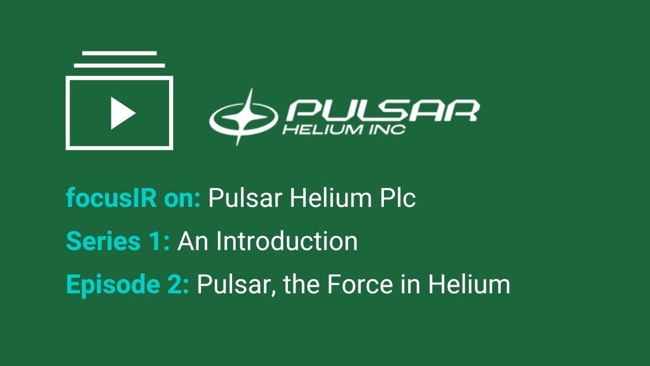 focusIR ON Pulsar Helium: An Introduction; The Force in Helium (S1, Ep2 ...