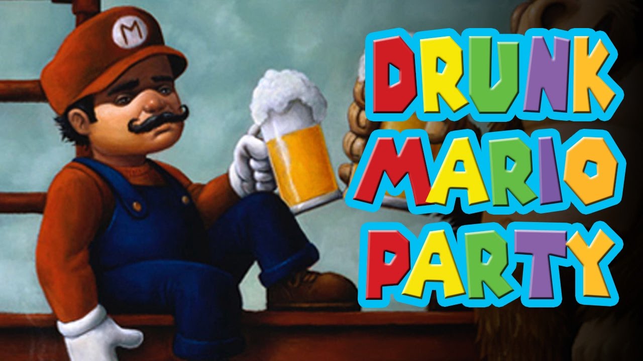 DRUNK Mario Party! - The Trash Talk Experience - YouTube