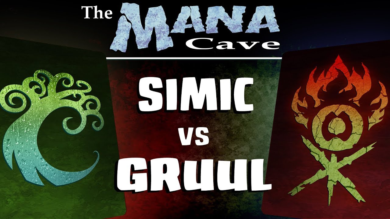 MTG - Simic vs Gruul : Guild Kit Showdown - "The Mana Cave" (Ep.127 ...