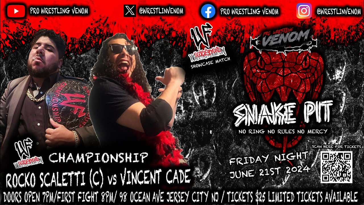 UWF Champ Rocko Scaletti Talks Fight W/ Vincent Cade 6/21 Get 🎟️TICKETS ...