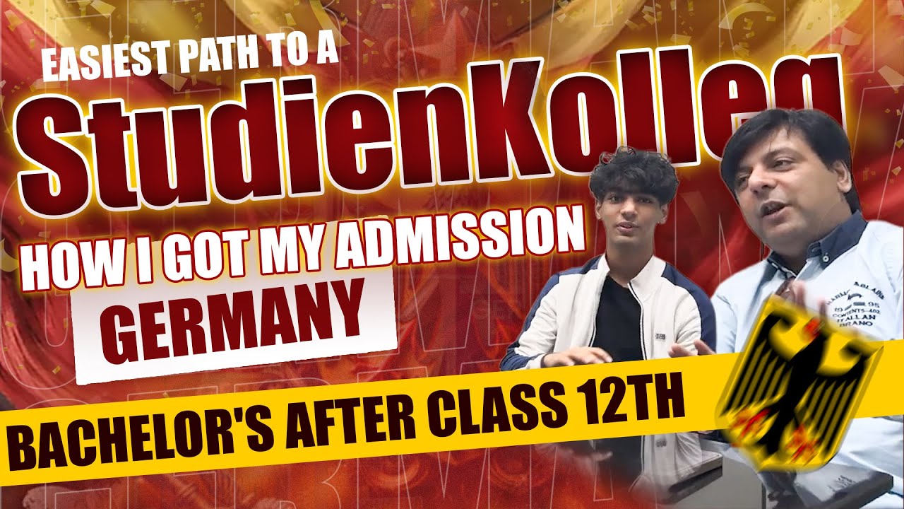 🎓How I Got My Admission for Studienkolleg 🇩🇪|Easiest Path to a German ...